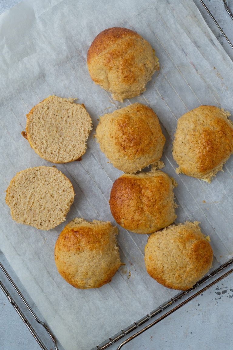 Havreboller uden gluten | bløde lette og luftige boller uden gluten