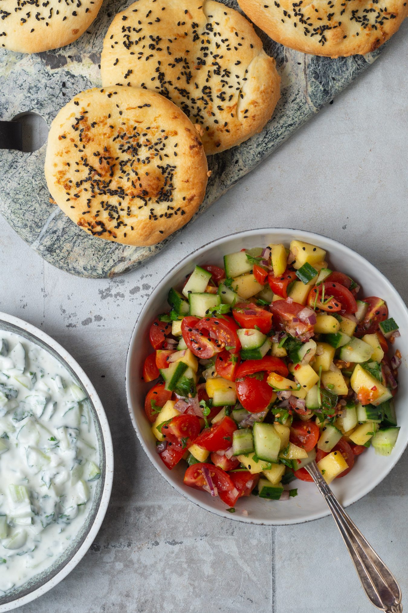 Indisk salat - et perfekt frisk tilbehør i det indiske køkken