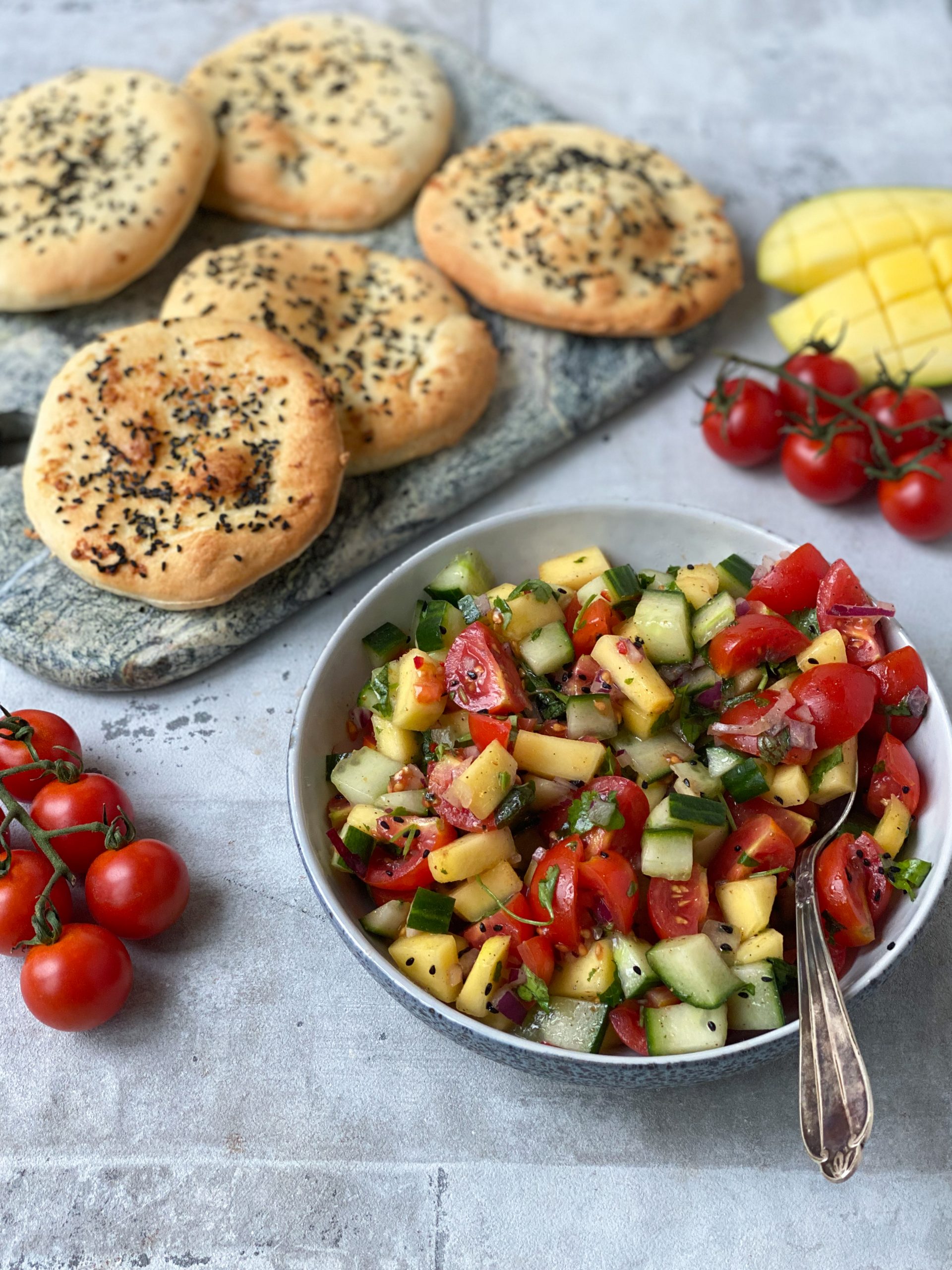 Indisk salat - et perfekt frisk tilbehør i det indiske køkken
