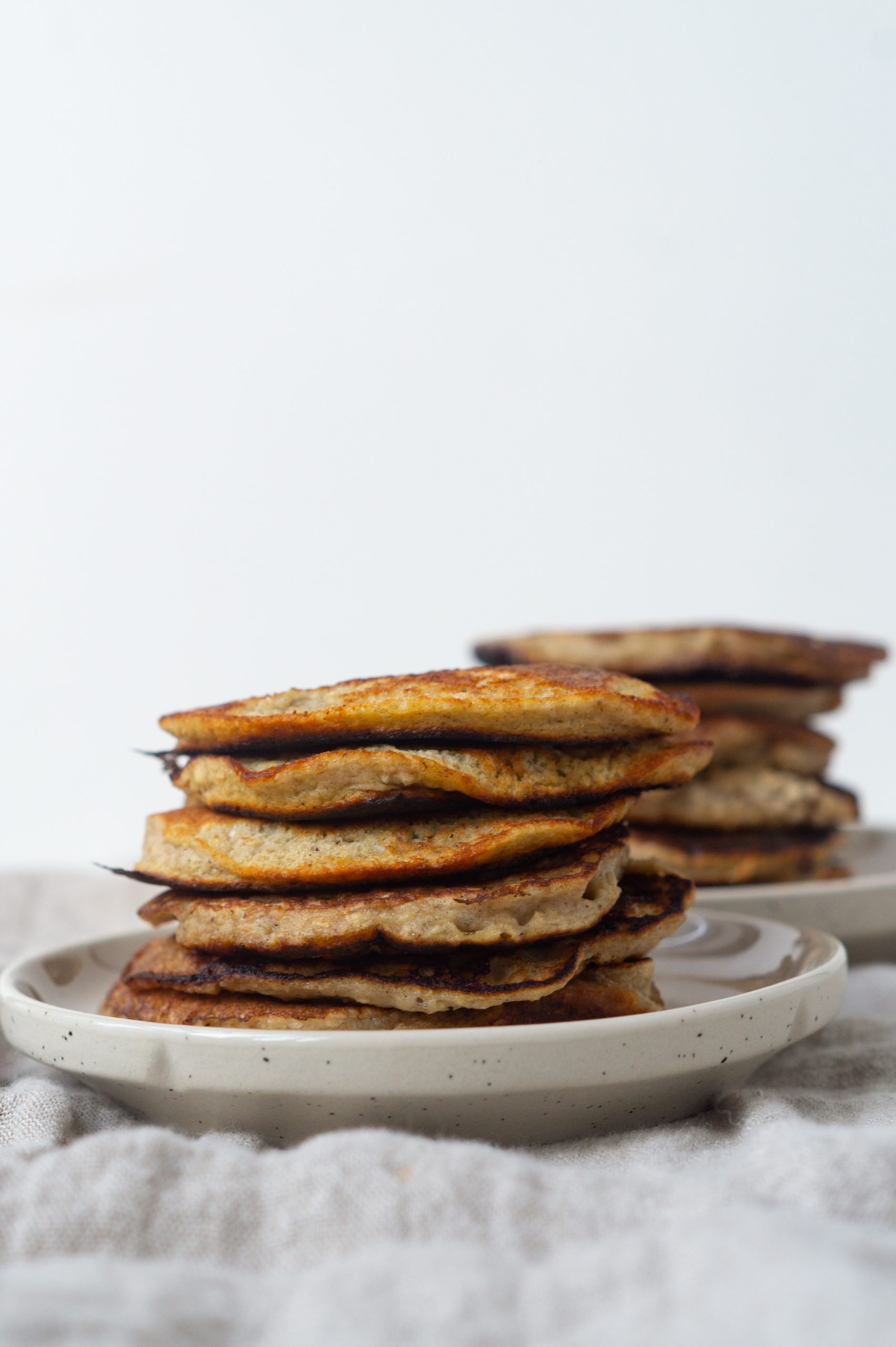 Bananpandekager - Opskrift på sunde pandekager med banan