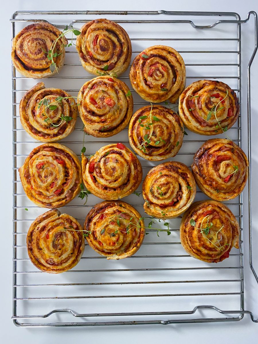 Pizzasnegle - Den bedste opskrift på snegle med masser af fyld