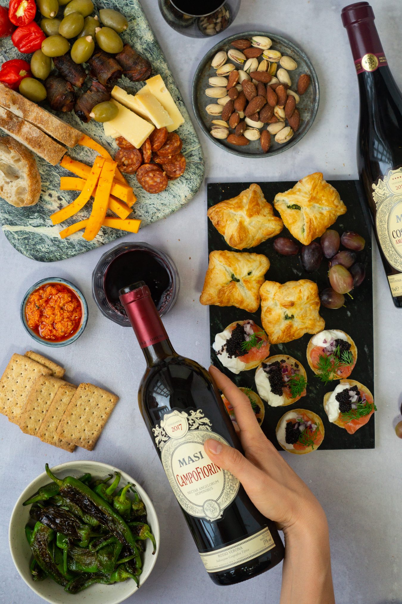 Tapas inspiration - idéer til tapas med vin, hygge og små snacks