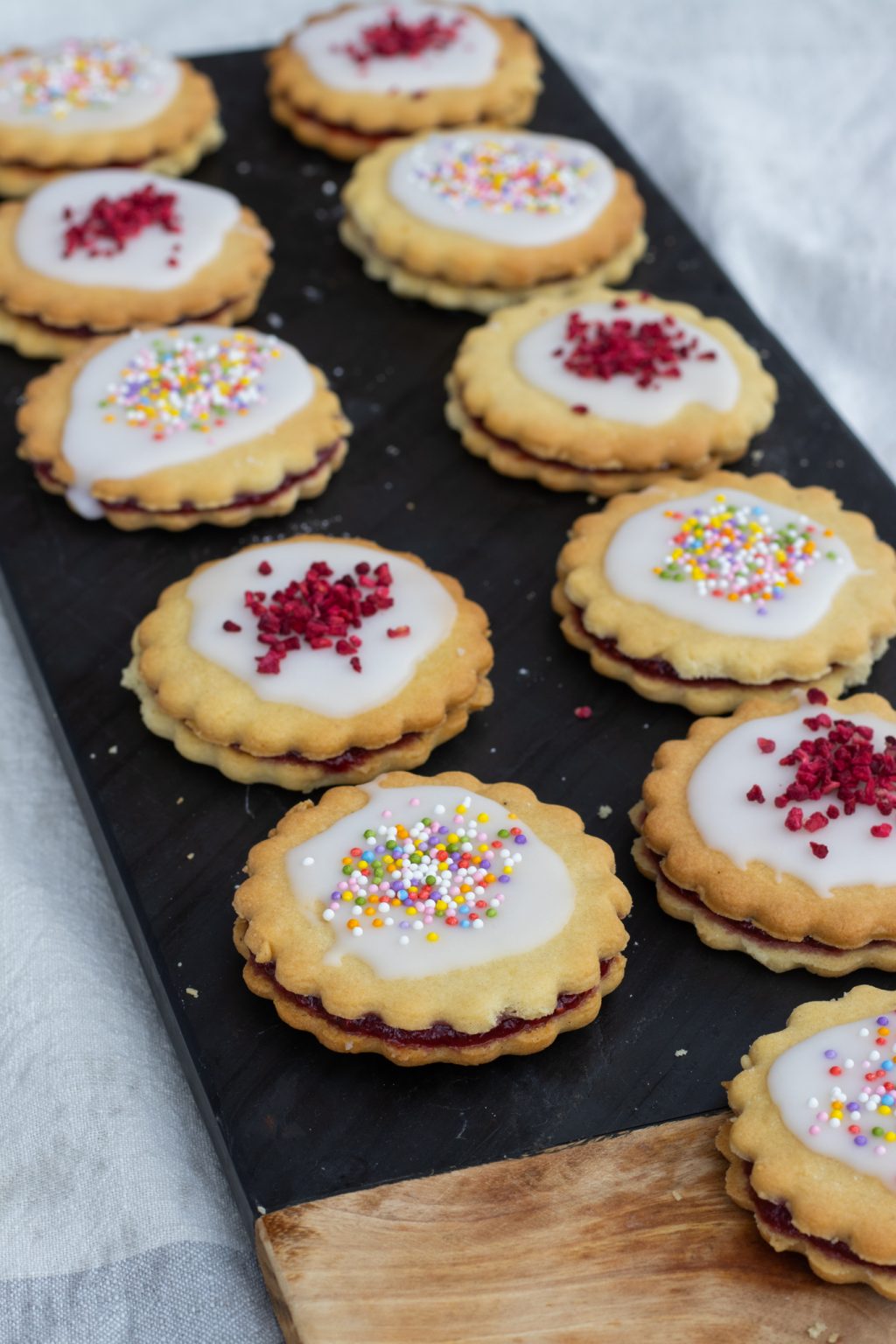 Hindbærsnitter - opskrift på en klassisk hindbærsnitte