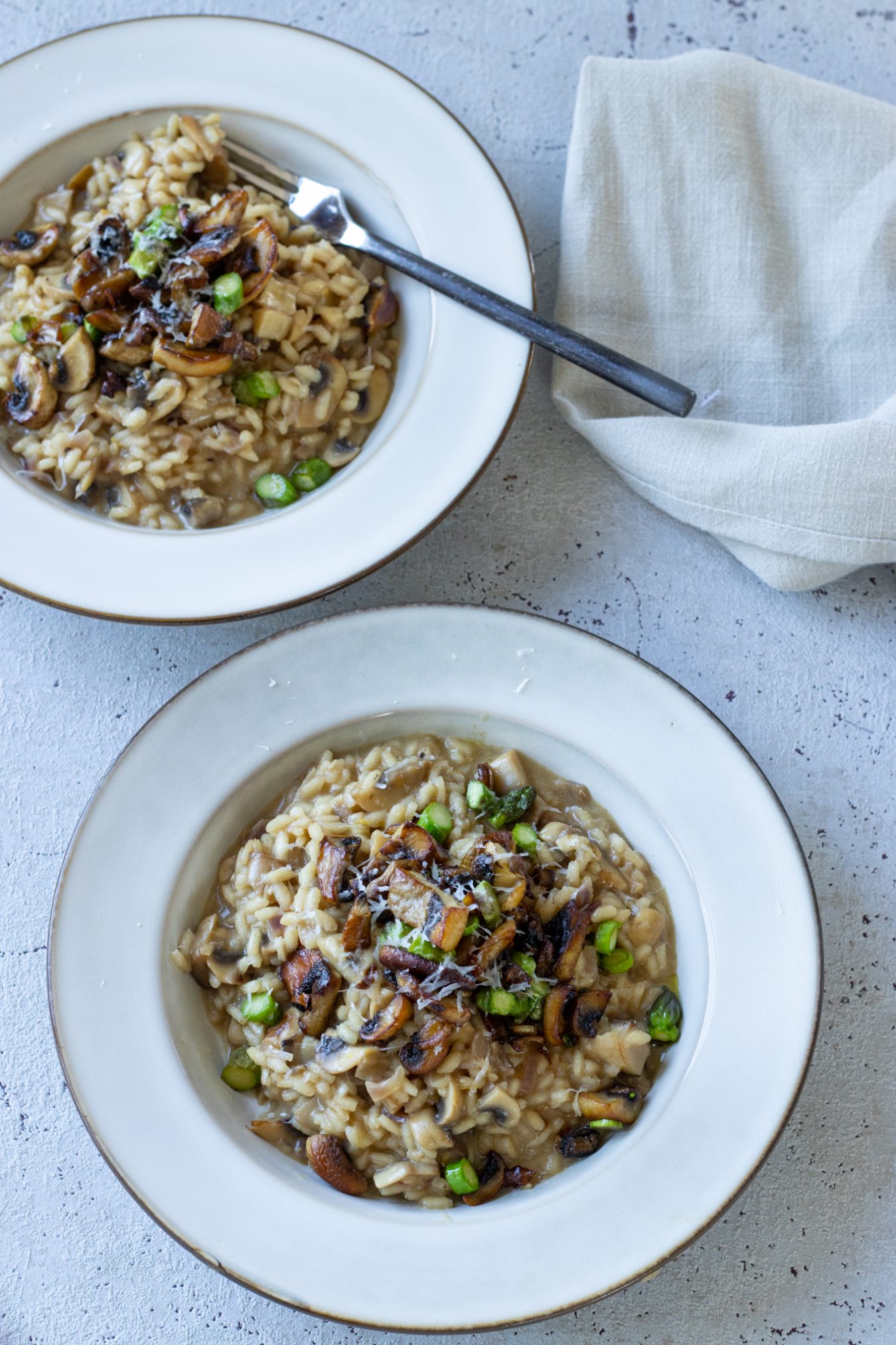 Risotto med svampe - bedste opskrift på cremet svamperisotto