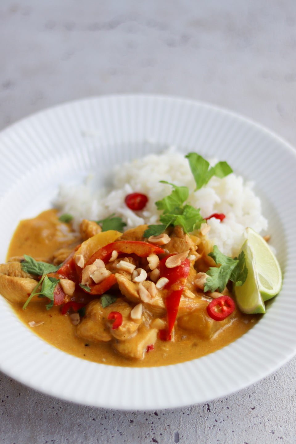 Mango chicken - nem opskrift på kylling i karry